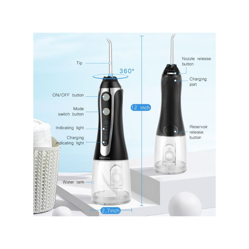 H2O hambavahede puhastaja / Irrigaator MUST