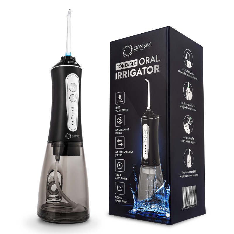copy of H2O Cordeless dental flosser BLACK